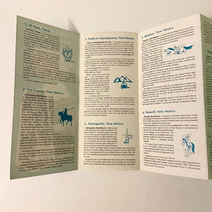 Other | Vintage Sun Country Usa New Mecixo Travel Vacation Brochure ...